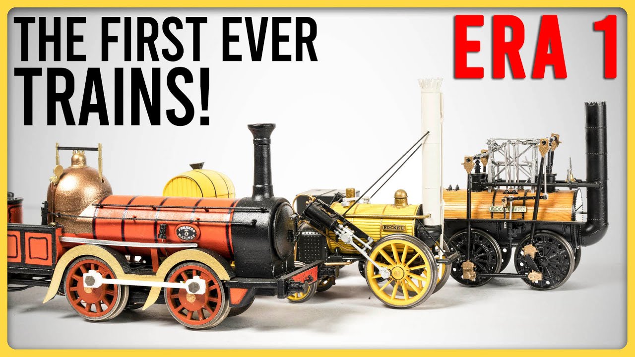These Were Some Of The First Ever Trains! | Sam's Era 1 Train ...