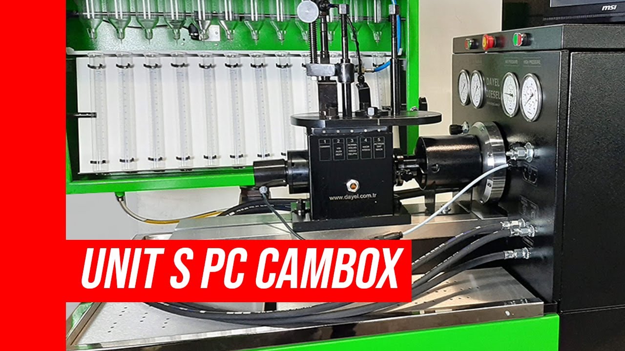 UNIT S PC Cambox - Diesel Unit Injector Test Machine - DAYEL DIESEL ...