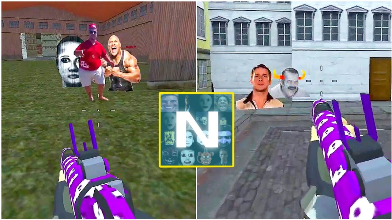 Nextbots Sandbox in Backrooms Shooter Gameplay , Sandbox Android Games ...