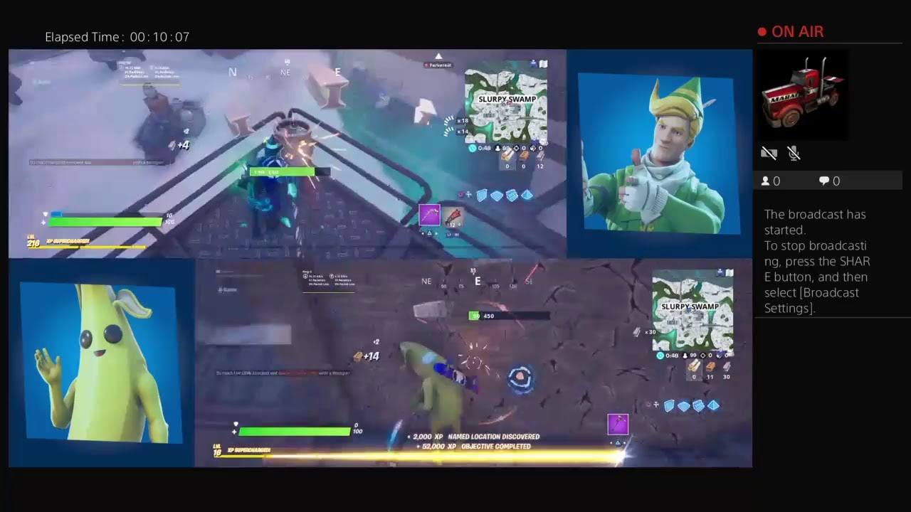 Parker and ethan arena duo split screen - YouTube