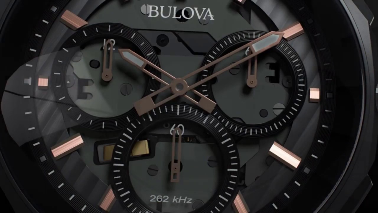 Bulova Curv The World's First Curved Chronograph - YouTube
