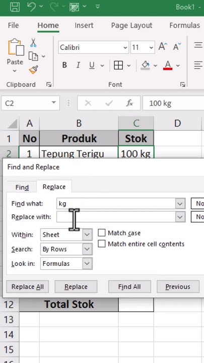 Cara Hitung Satuan KG di Excel #exceltips #excel #exceltricks - YouTube