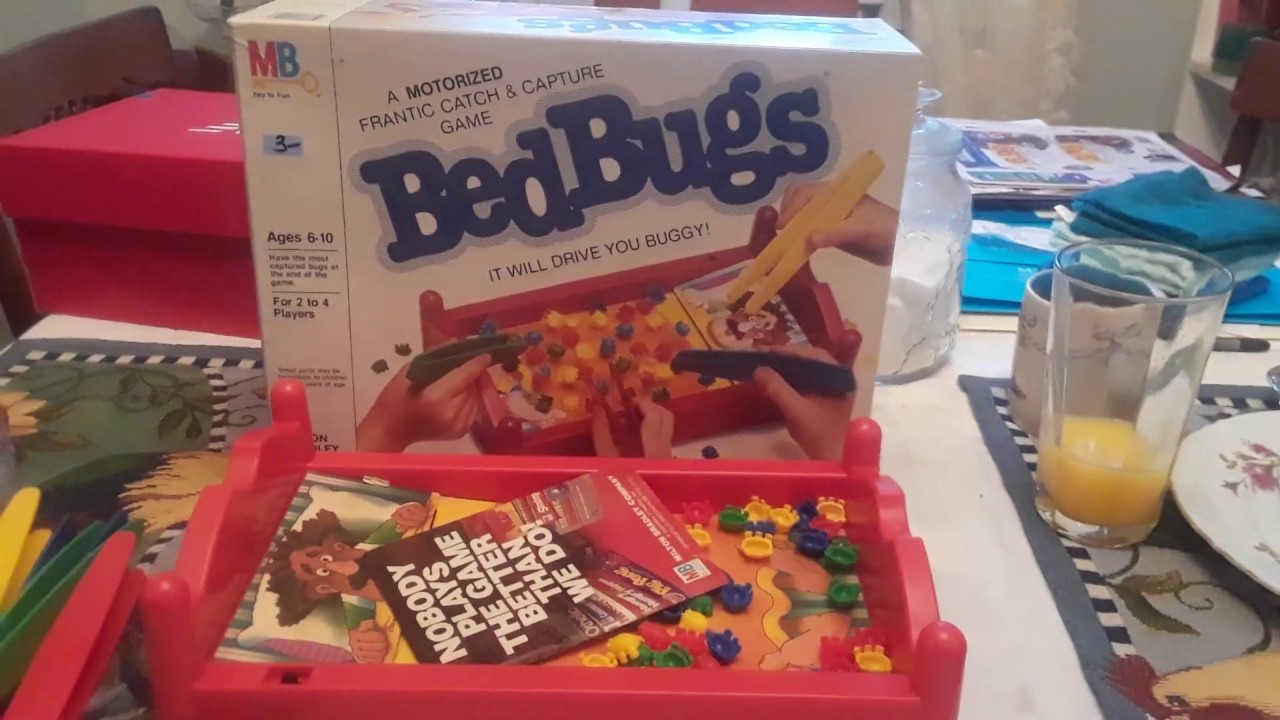 Bed bugs board game - YouTube