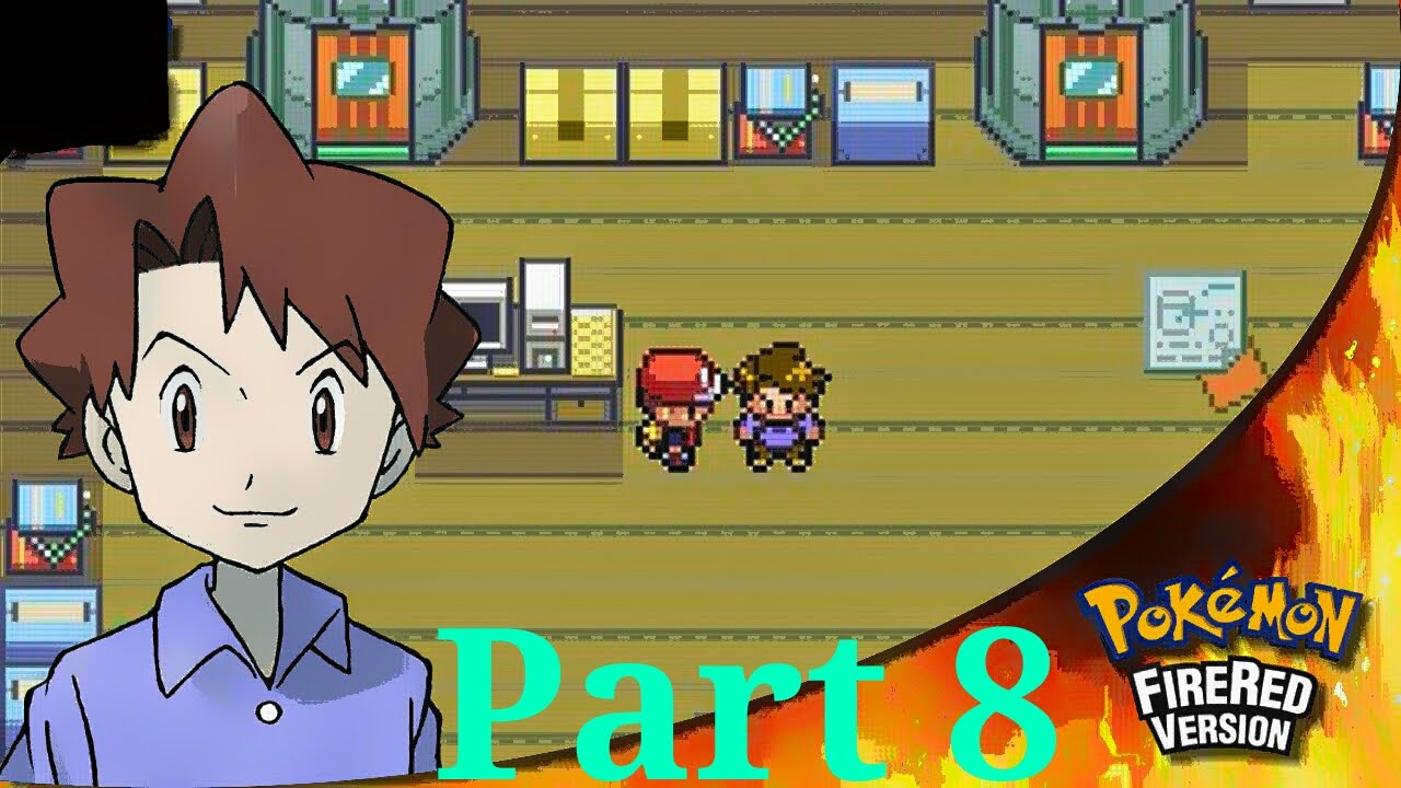 Pokemon Fire Red Walkthrough Gameplay - Part 8: Meeting Bill - YouTube