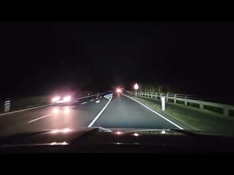Ford Ranger Wildtrak X Matrix LED Headlight Nightdrive - YouTube