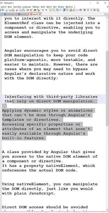 How to Control the DOM in Angular Using ElementRef! - YouTube