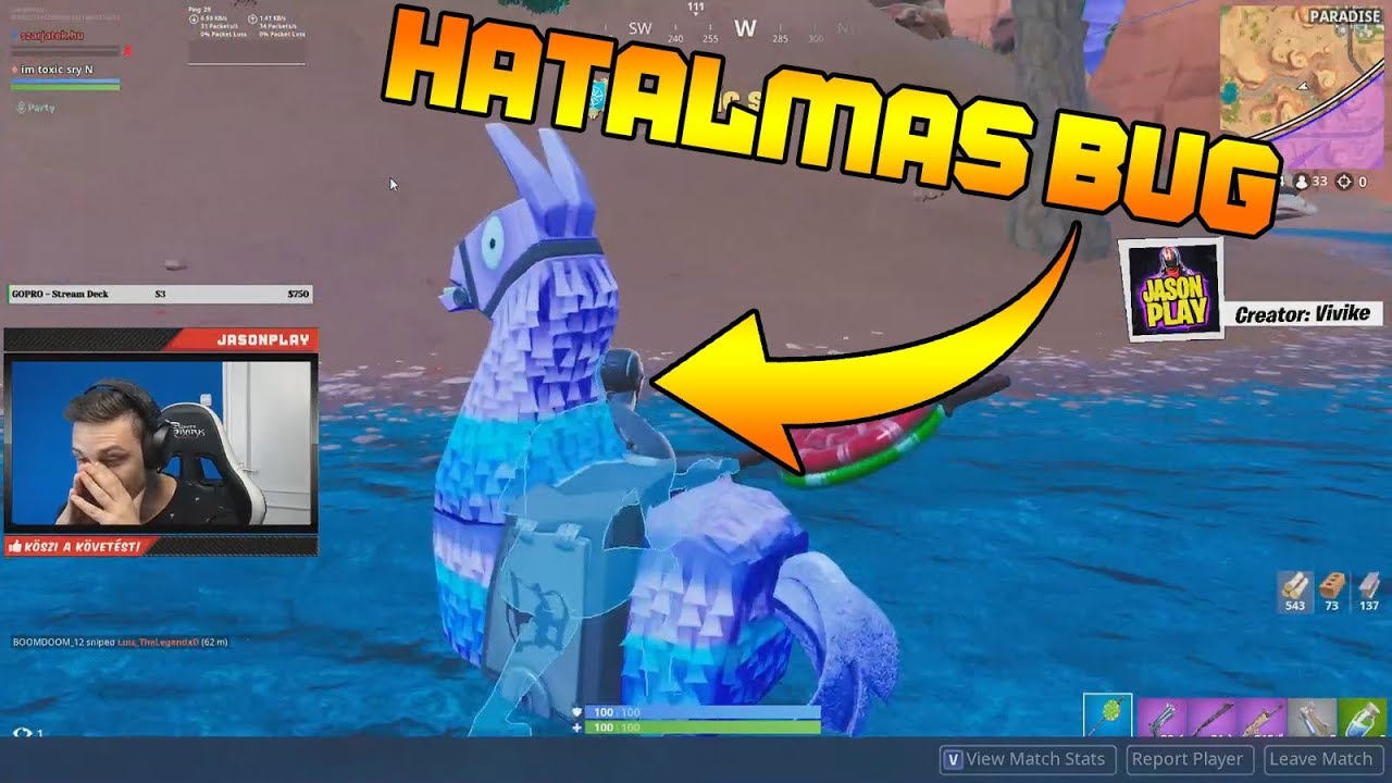 HATALMAS LÁMA BUG 😱 | TWITCH MONTAGE #7 - YouTube