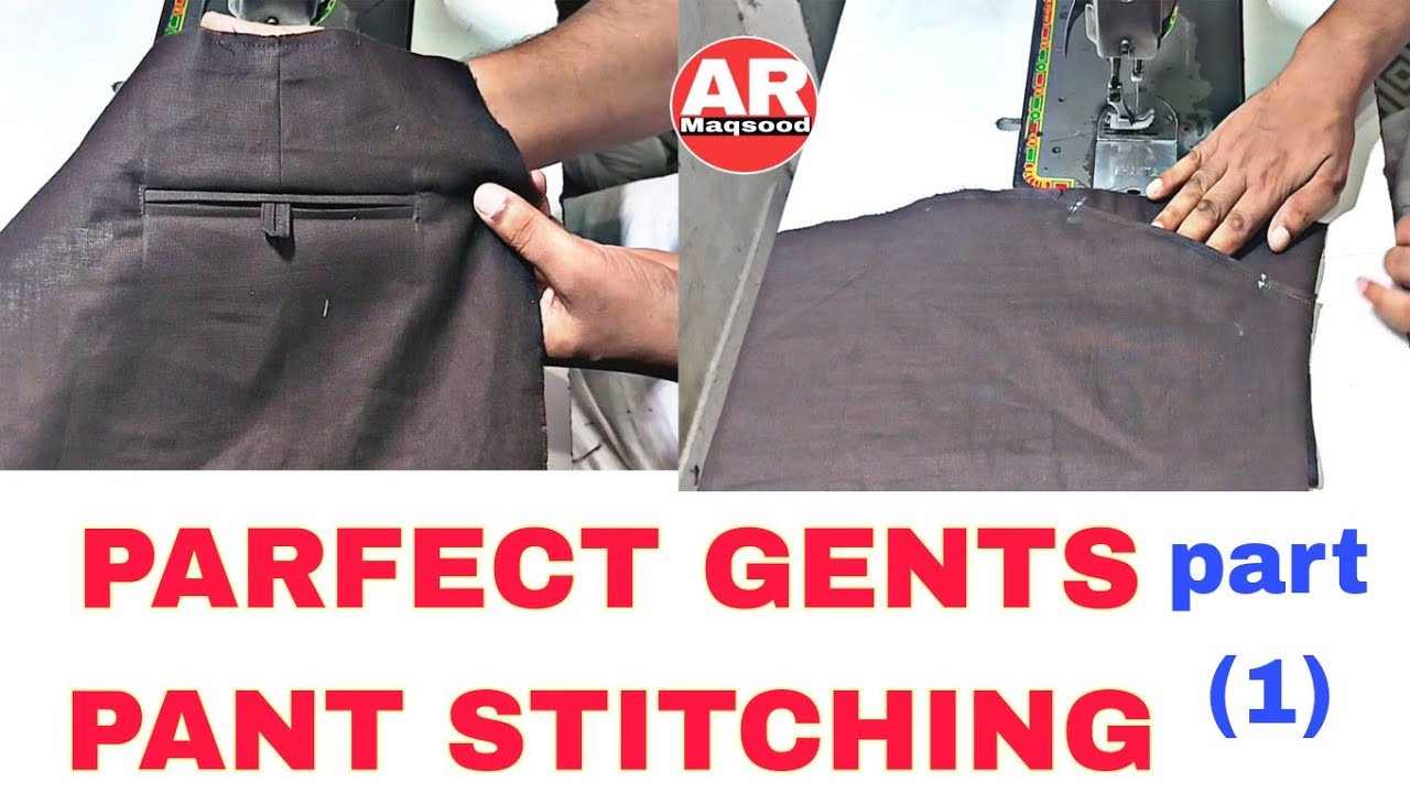 Pant stitching perfect formula ( part 1) पेंट सिलना सीखे/how to paint ...