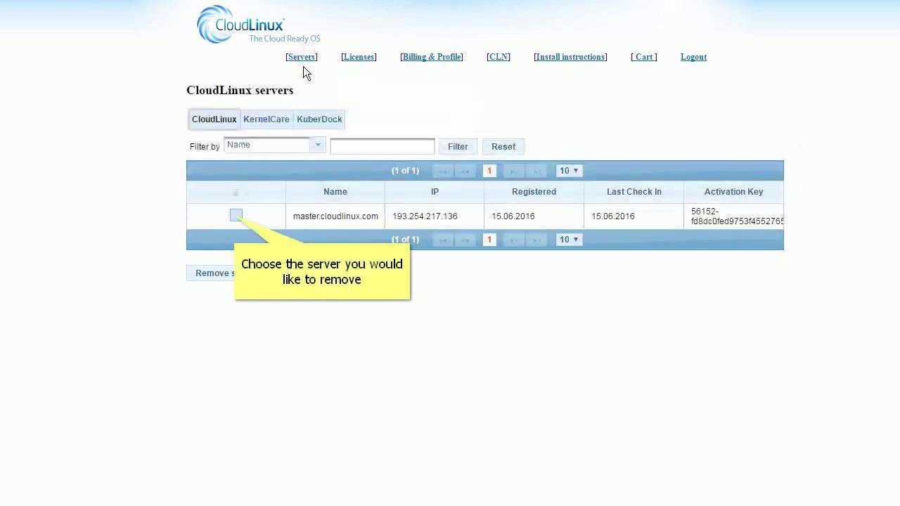 Cloudlinux OS license migration - YouTube