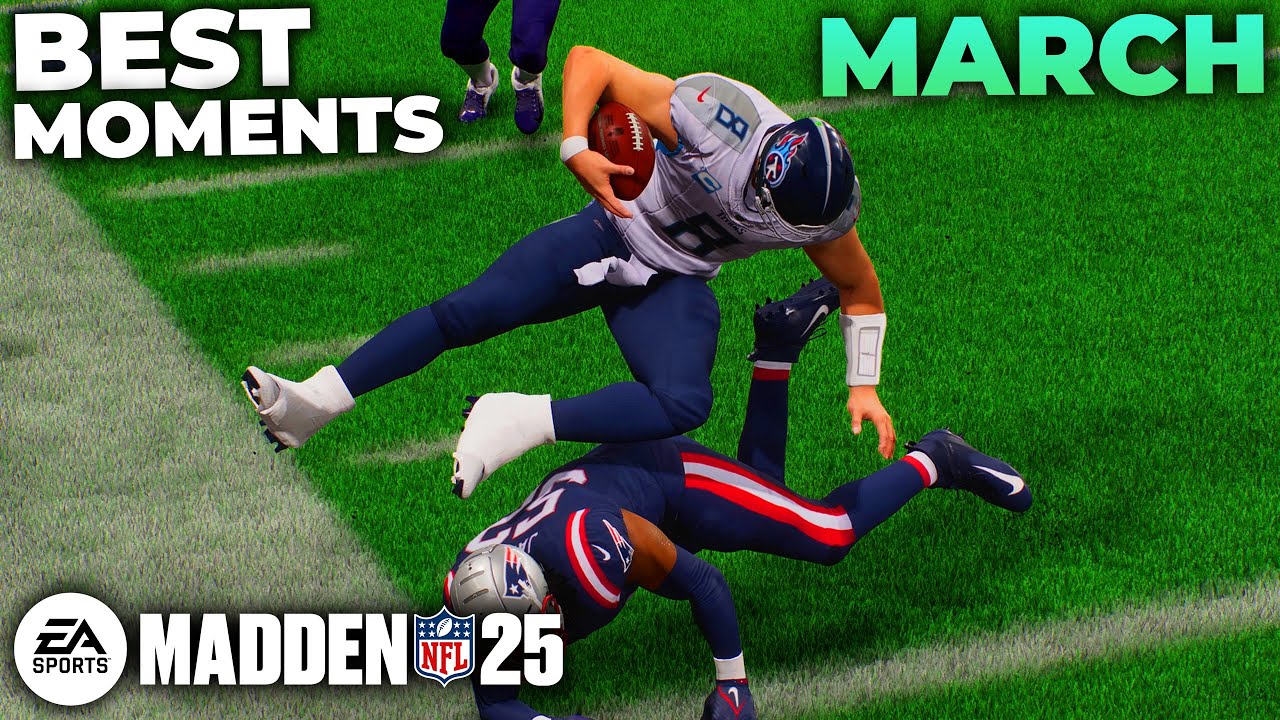 MADDEN 25 MOMENTS OF MARCH! - YouTube