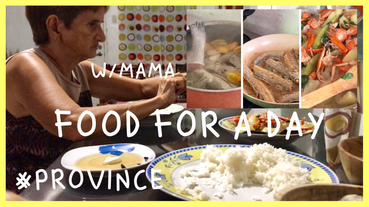 LUTO LUTUAN by imazooo FOOD FOR A DAY TIL NEXT DAY😅—PROVINCE - YouTube