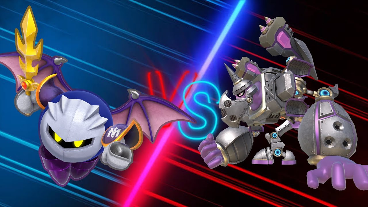 SUPER SMASH BROS ULTIMATE PLAYABLE BOSSES META KNIGHT VS GALLEOM - YouTube