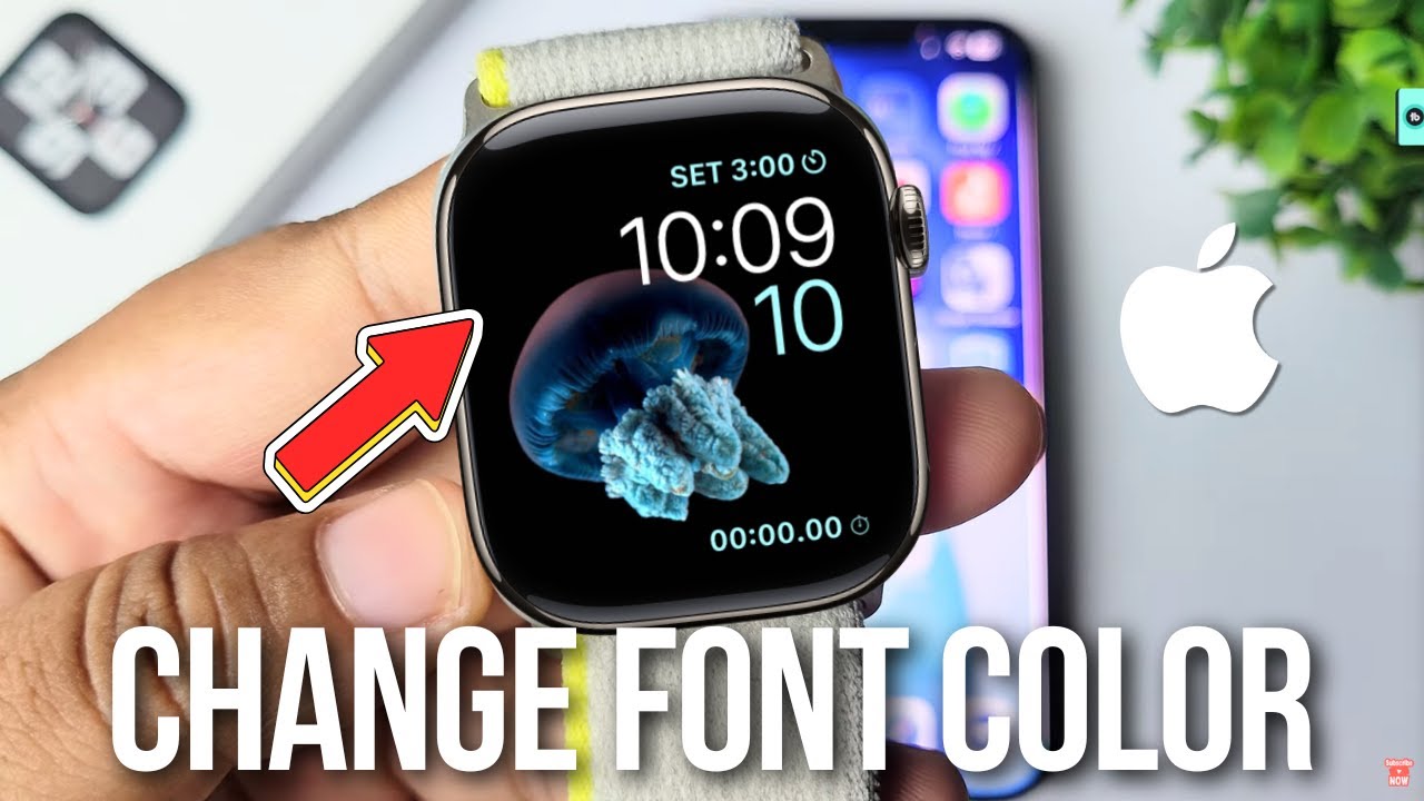 Can You Change Font Color on Apple Watch? - YouTube