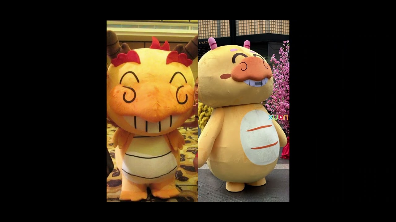 Happy Dragons × Happy Long Long Way CNY 2023 Mascot - YouTube