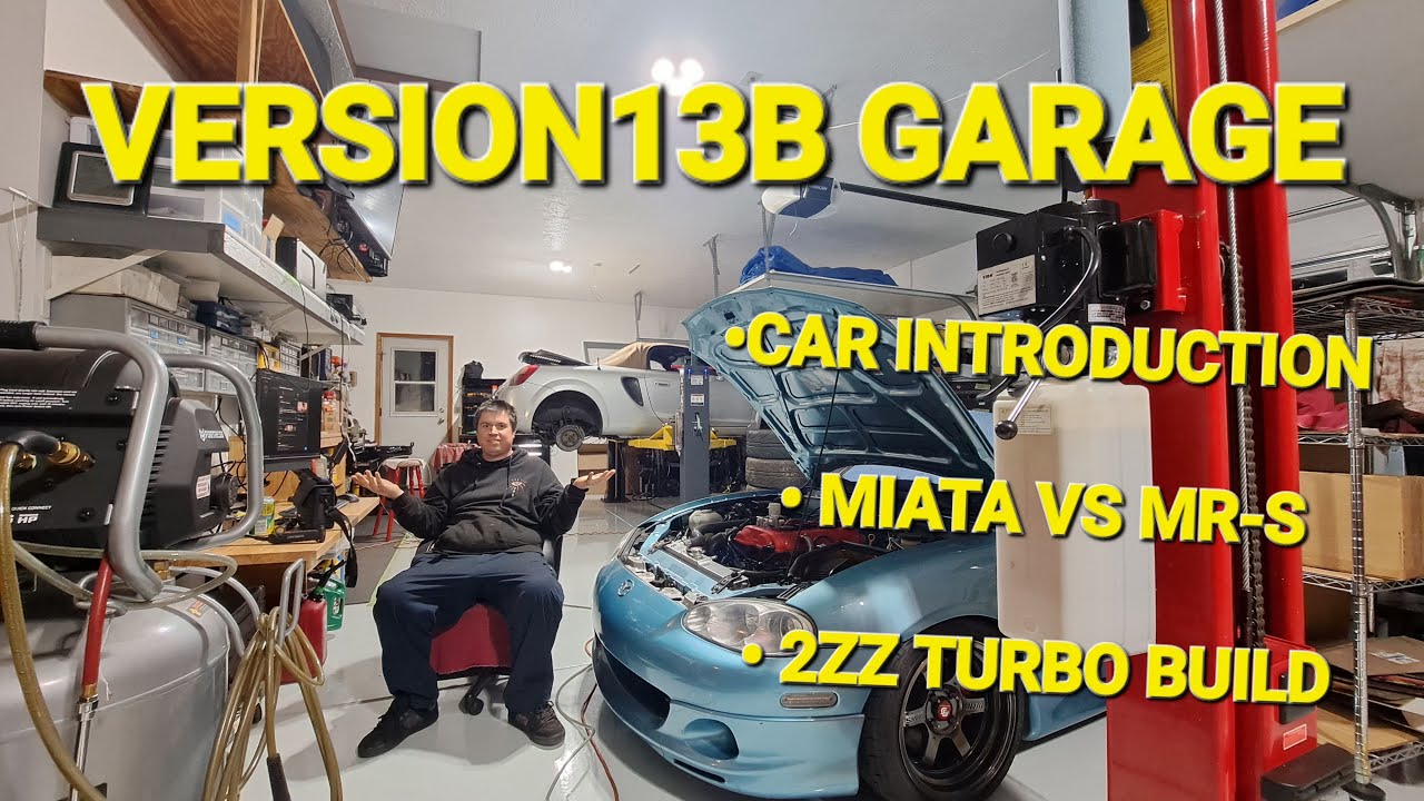 WHATS UP AT.. Version13B Garage! IS300 FC RX7 GS400 MRS vs. Miata and ...
