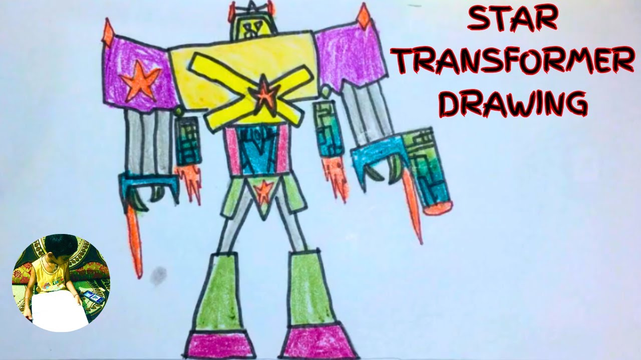 STAR TRANSFORMER DRAWING THAT WILL BLOW YOUR MIND! DISCOVER THE AMAZING ...