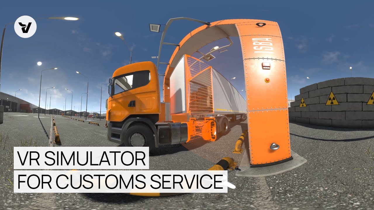 VR simulator for training personnel in the operation of a stationary X ...