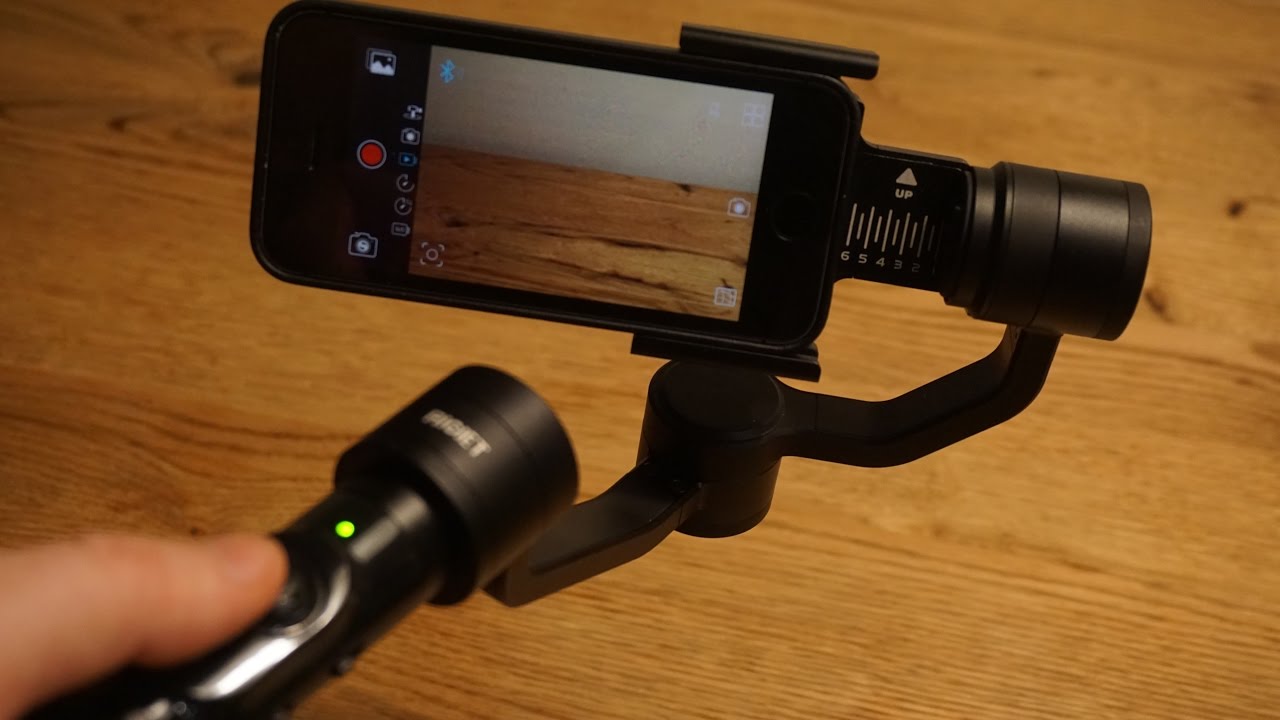 Hands-on: Rigiet iPhone-stabilizing camera gimbal - YouTube