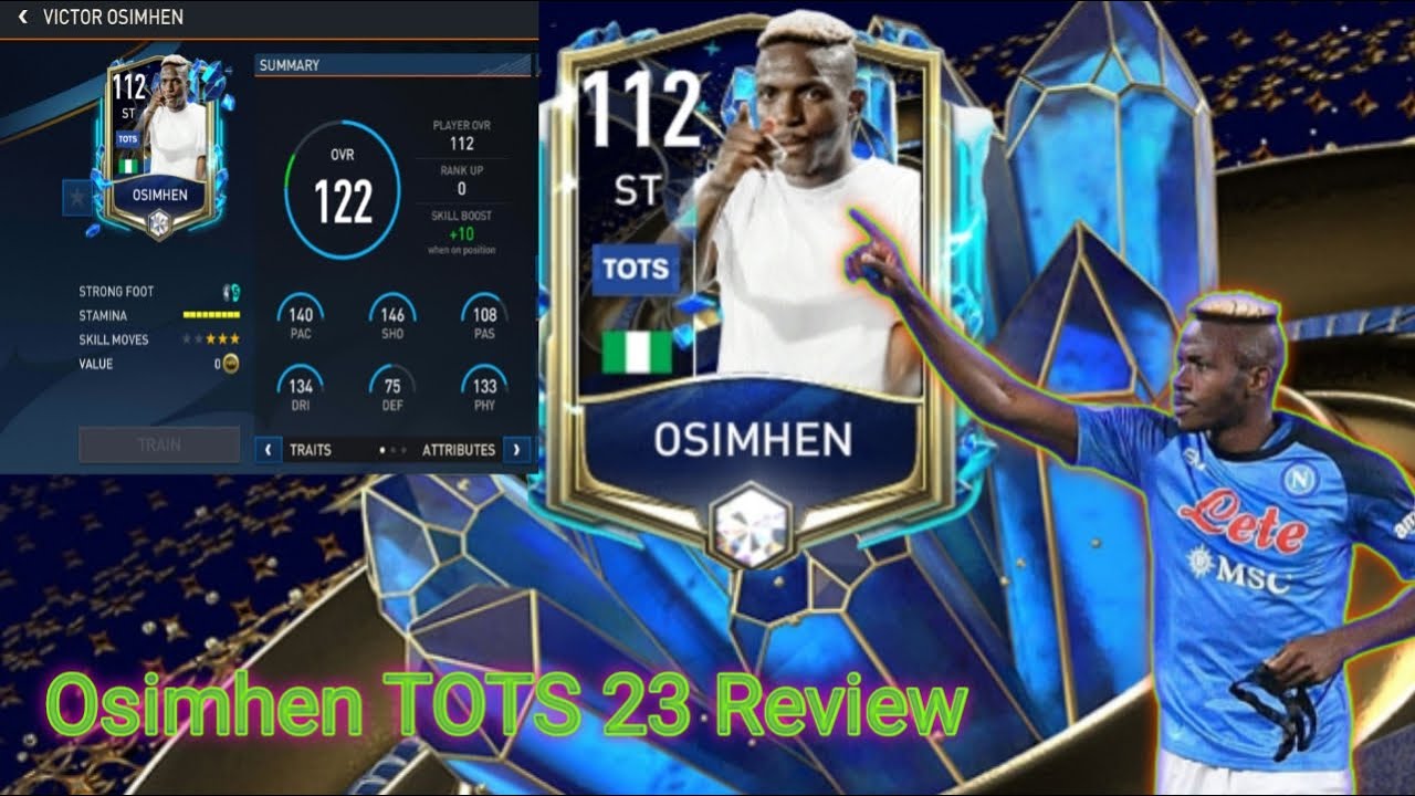 Victor Osimhen 1 VS 1 beast TOTS 23 insane Gameplay ! FIFA MOBILE - YouTube