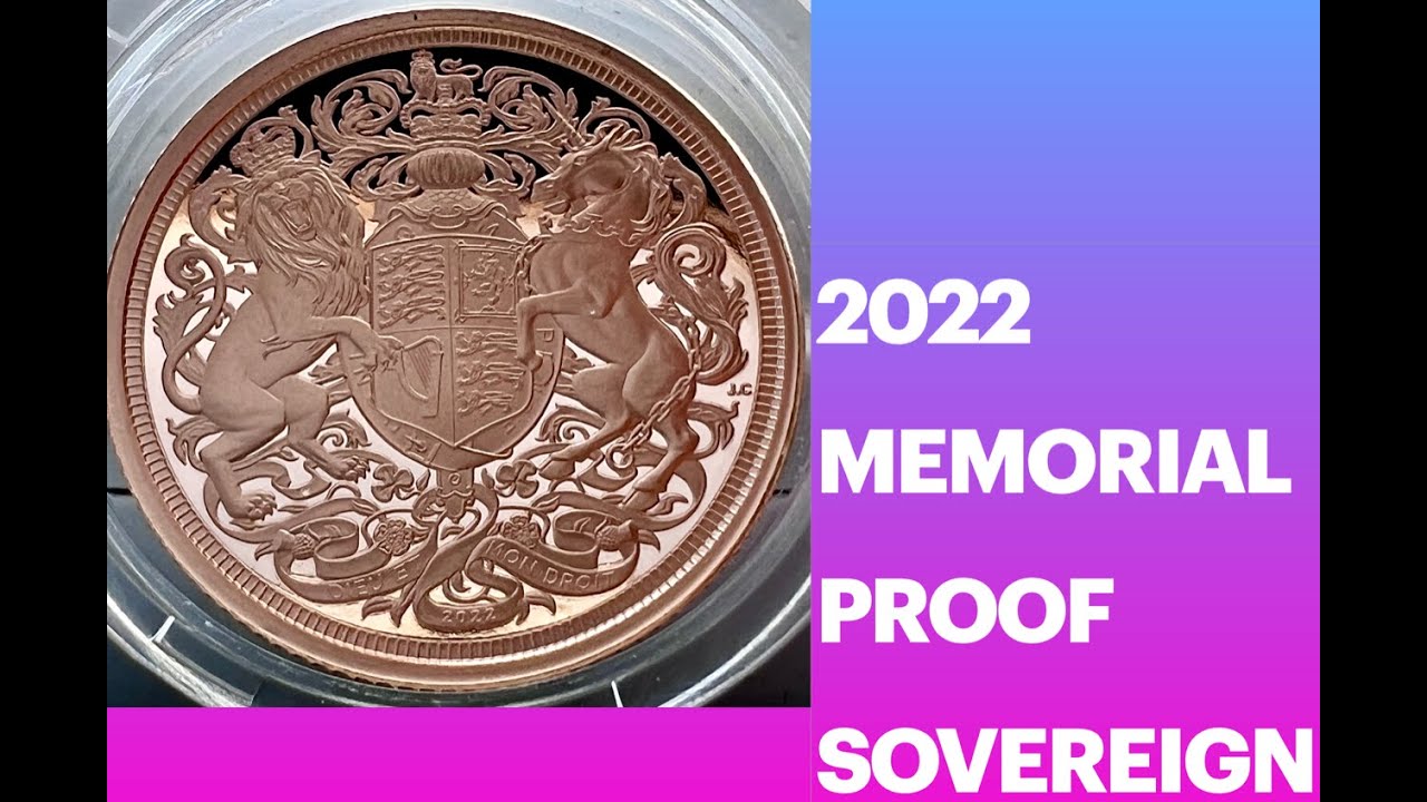 2022 memorial proof sovereign full, half and quarter 4K - YouTube