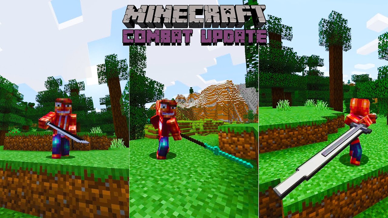 COMBAT UPDATE YANG MINECRAFT BUTUHKAN - YouTube