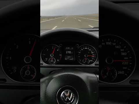 Passat B7 ile hız denemesi