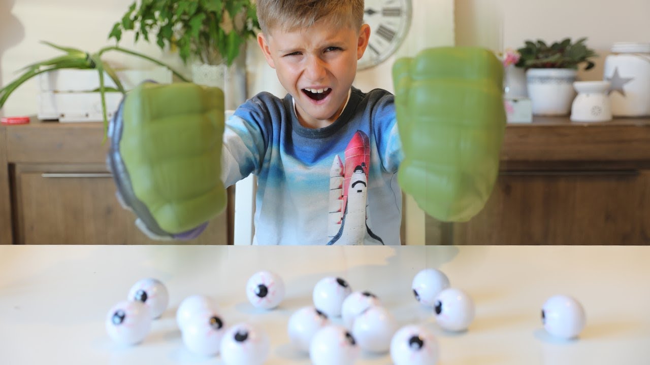 Hulk Smash - Surprise Smashers Eyes - YouTube