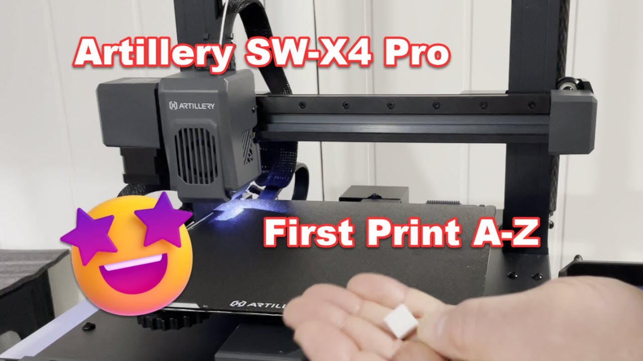 Set Up Your Artillery SW-X4 Pro 3d Printer Like A Pro In Just 10 ...