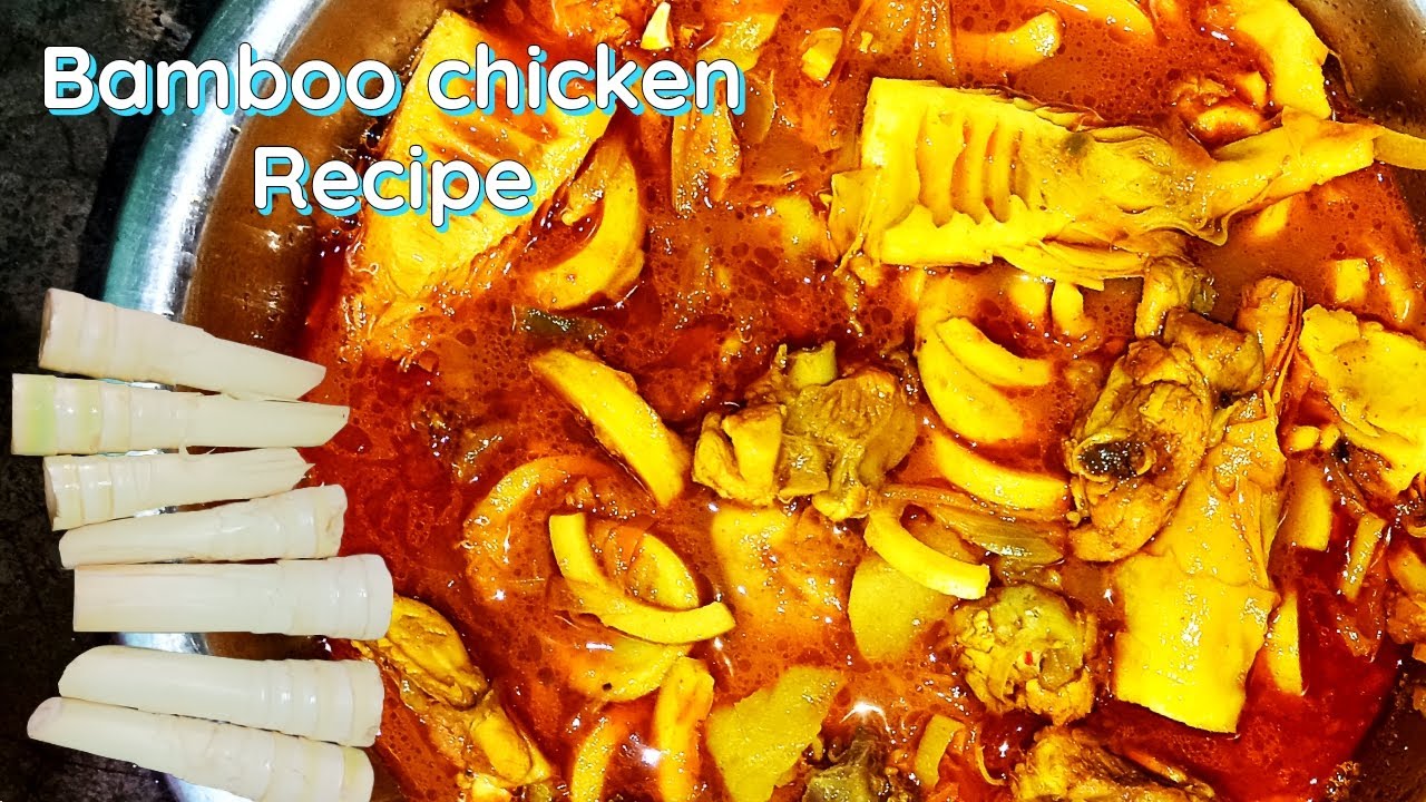 Bamboo chicken recipe in Bengali style - YouTube