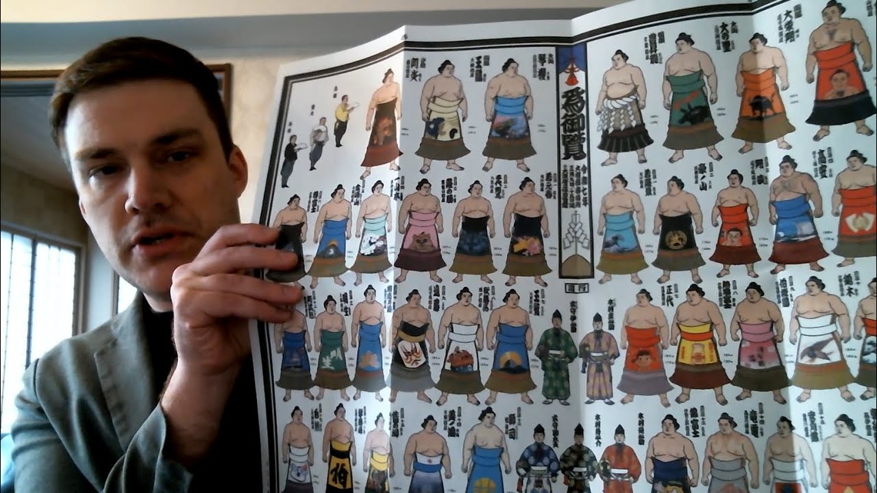 Check out this illustrated Sumo ranking chart and cards! - YouTube