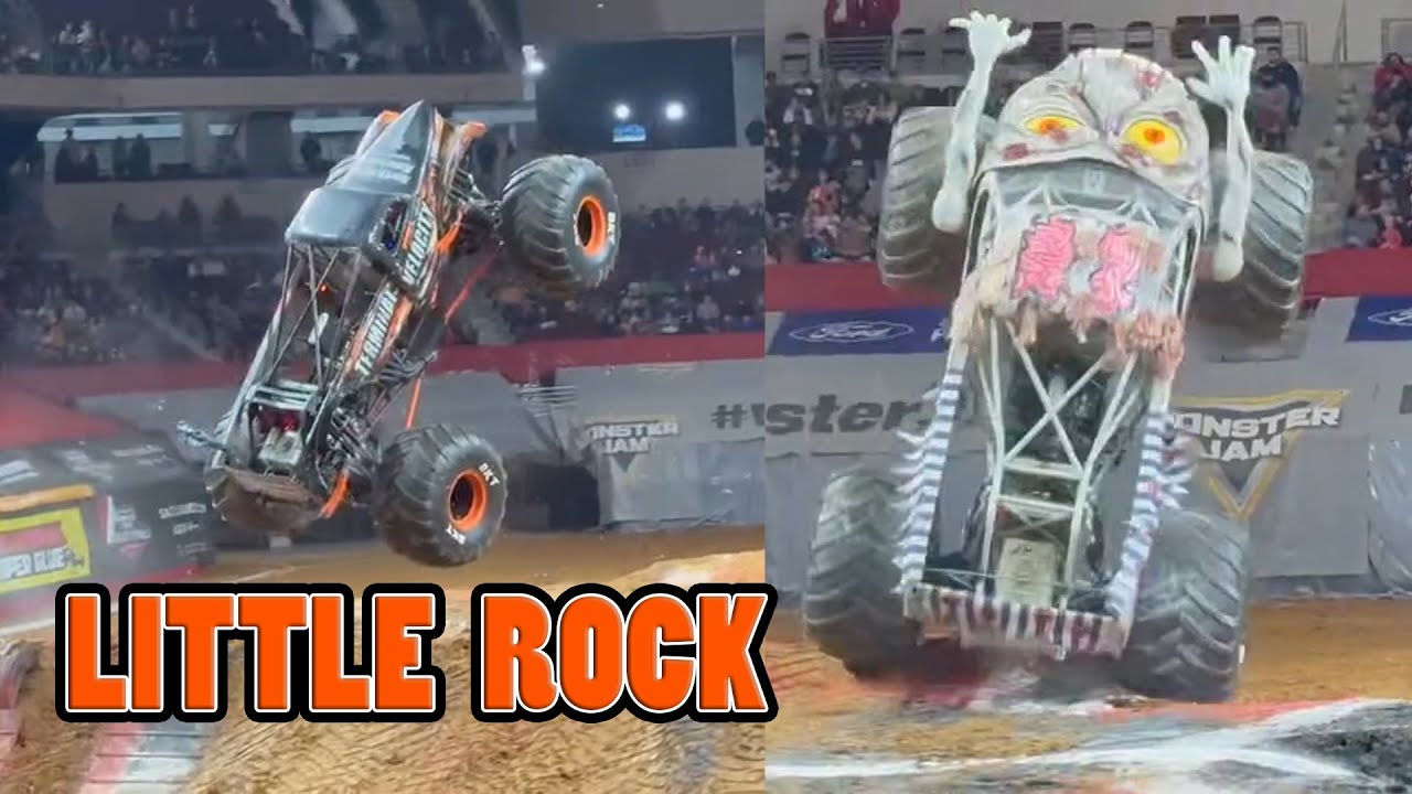 Send It Motorsports Little Rock Monster Jam 2025 Highlights - Day 1 ...