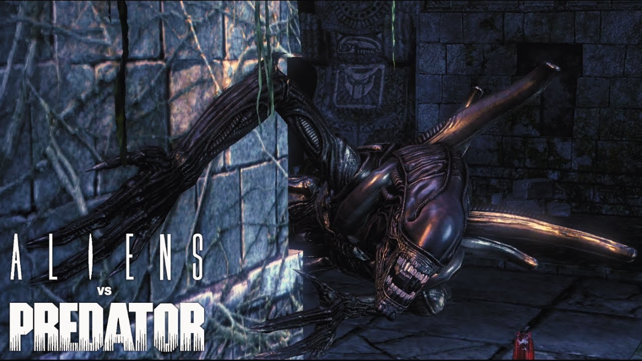Aliens vs Predator (2010) (4K) Predator Gameplay (No Commentary ...