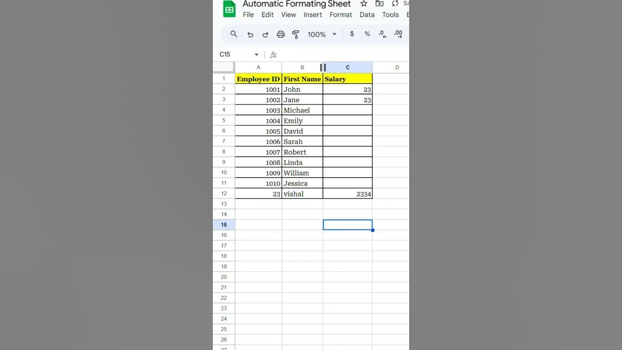 Automate Spreadsheet Formatting with Google Apps Script #appscript #googlesheets #coding - YouTube