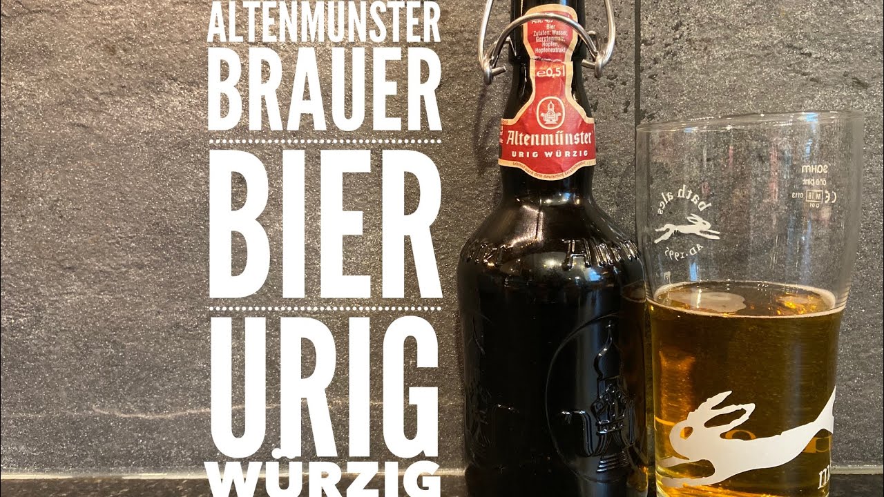 Altenmünster Brauer Bier Urig Würzig | German Craft Beer Review - YouTube