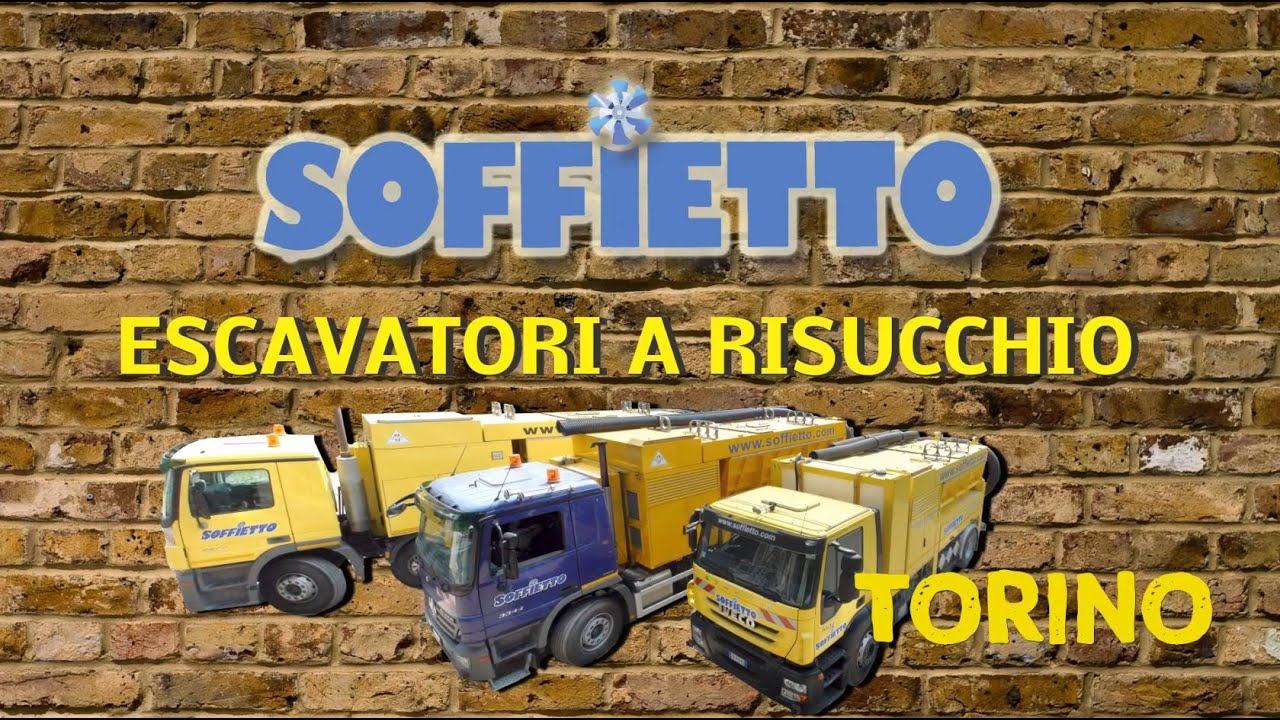 ESCAVATORI A RISUCCHIO TORINO - www.SOFFIETTO.com Piemonte - Liguria ...