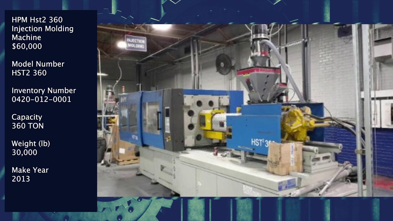 HPM Injection Molder - YouTube