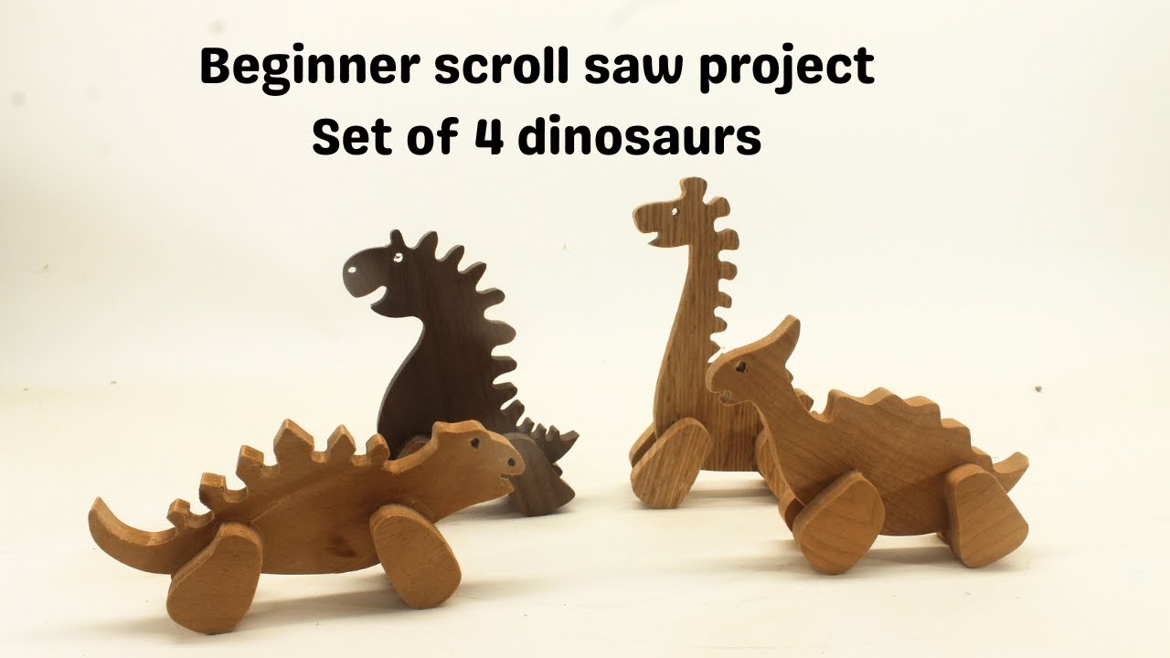 Crafting Wooden Toy Dinosaurs: Unlock the Secrets - YouTube