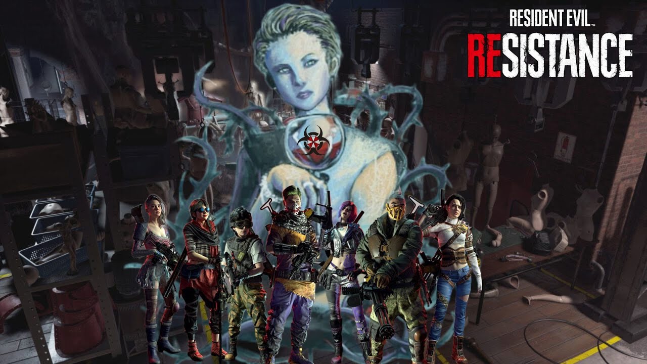 RESIDENT EVIL RESISTANCE - Poison and Guns horror park 1 - YouTube