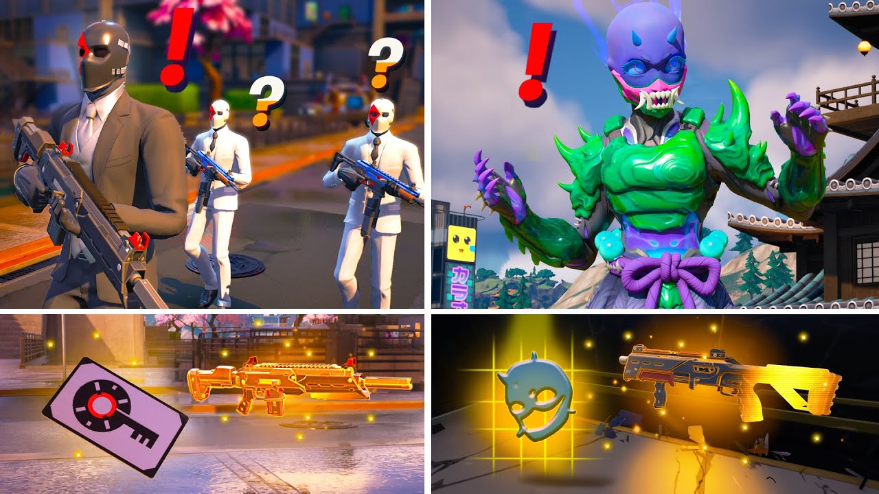 Fortnite Season 2 All New Bosses, Vault Locations & Mythic Weapons Boss ...