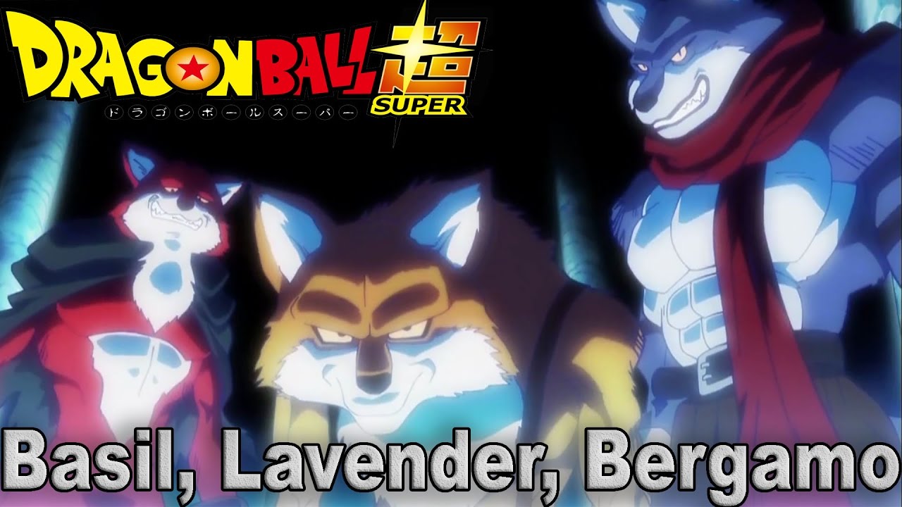 Basil, Lavender, Bergamo - Discussion - Dragon Ball Super - YouTube