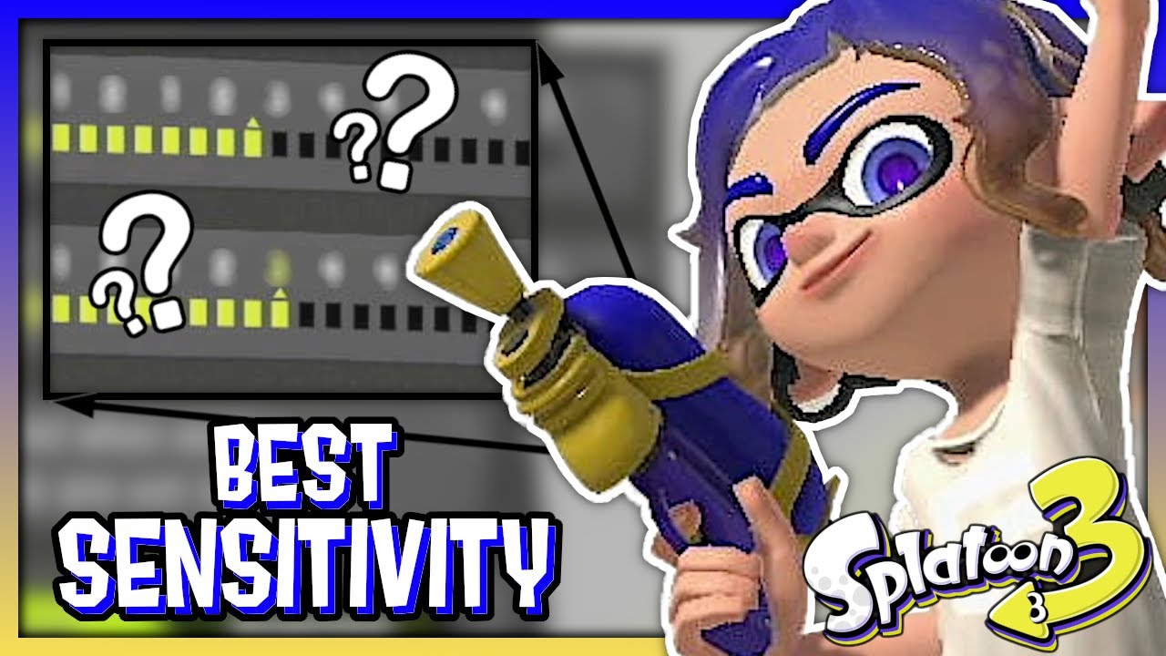 What's The BEST Sensitivity For Splatoon 3? (Pro Tips/Guide) - YouTube