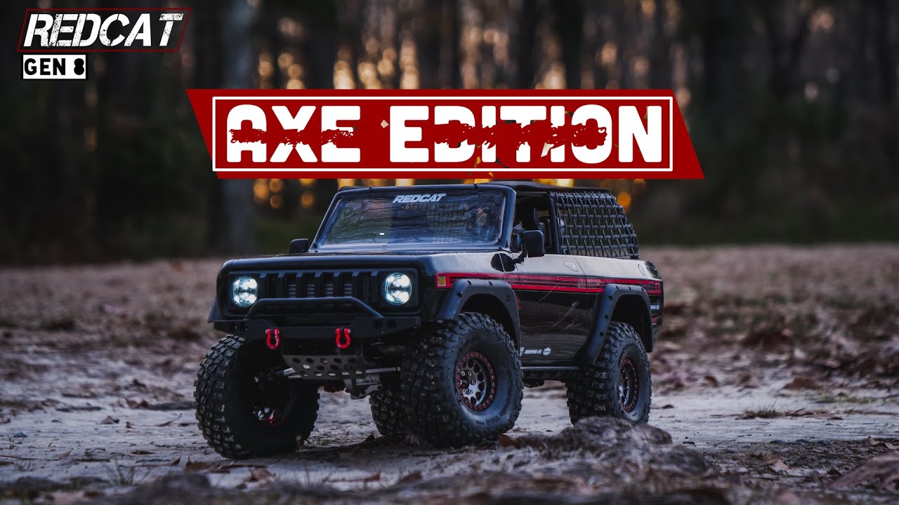REDCAT GEN 8 Axe Edition - SCX10III Electronics (RUN #7) - YouTube