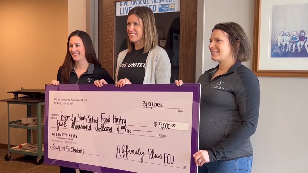 Affinity Plus Of Bemidji Awards United Way With 5 000 For Bemidji HS Food Pantry YouTube affinity-plus-of-bemidji-awards-united-way-with-5-000-for-bemidji-hs-food-pantry-youtube