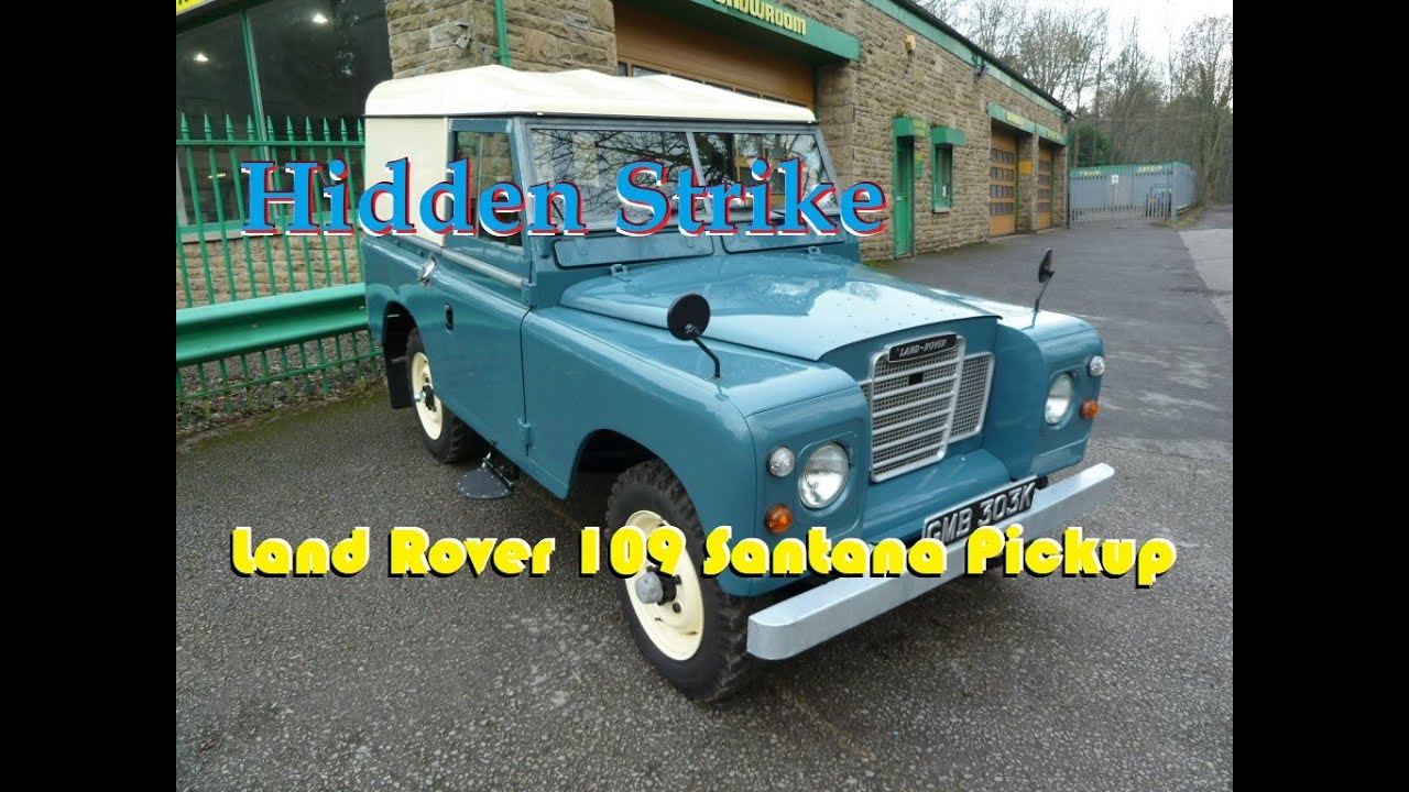 Land Rover 109 Santana Pickup - (Hidden Strike) #johncena #rocketroll # ...