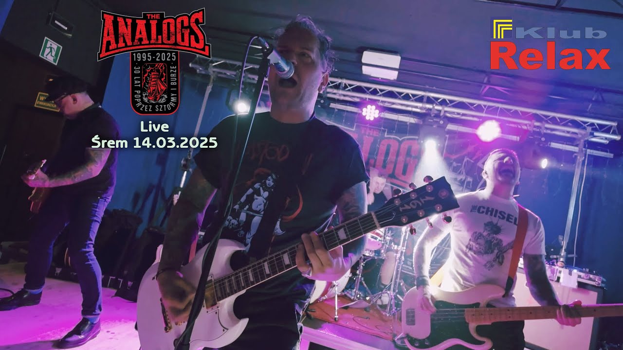 The Analogs – 30 Lat na Scenie! 🔥 Pełny Koncert Live 🎸(Klub Relax, Śrem ...