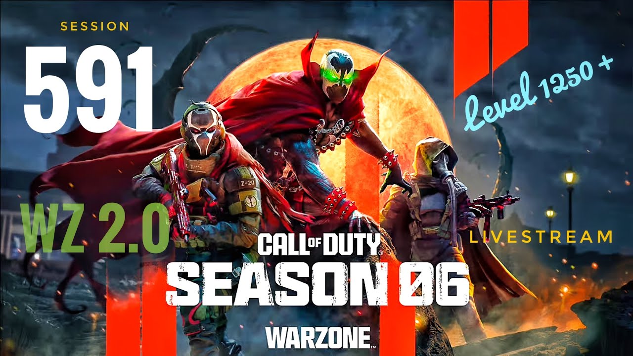 Warzone 2.0 Live Stream · Season 6 Level 1250+ Session 591 by YANTO ...