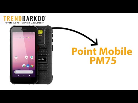 POINT MOBILE PM75 ANDROID EL TERMİNALİ - YouTube