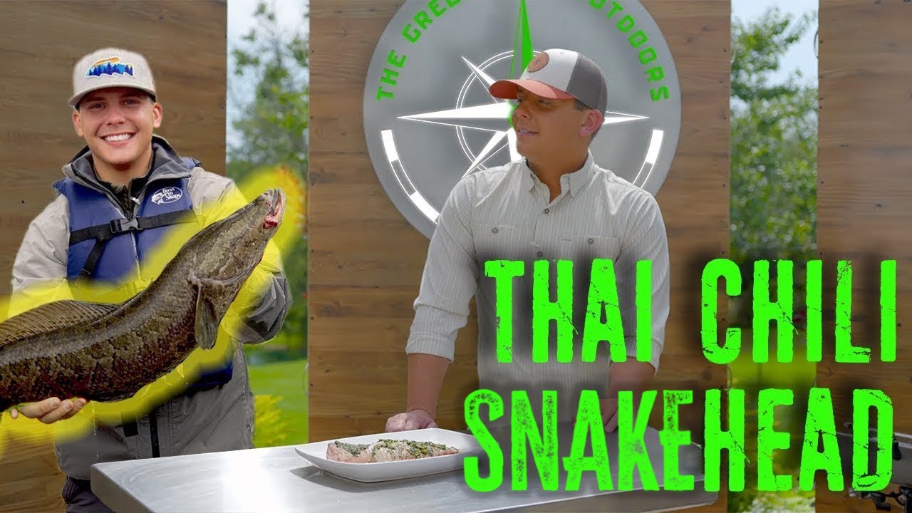 The BEST way to cook SNAKEHEAD - The Green Way Outdoors - YouTube