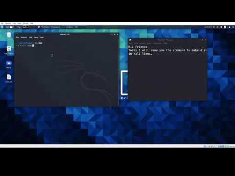 Command To Create Directory in kali linux || 2021 - YouTube