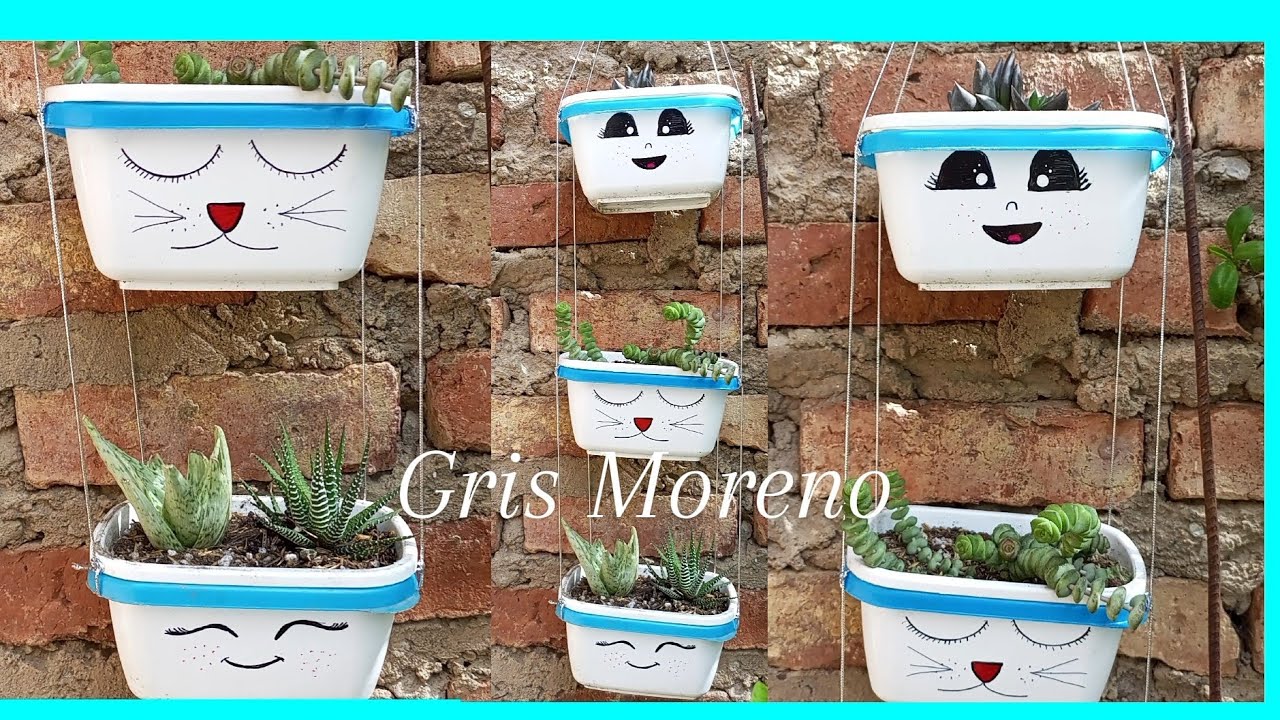 Ideas de Macetas para reciclar envases de plástico- reciclar reutilizar ...